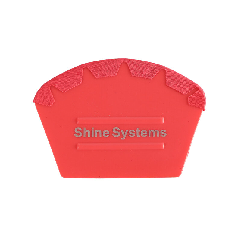 Shine Systems Ракель с фетром полукруглый 10*5см SS107