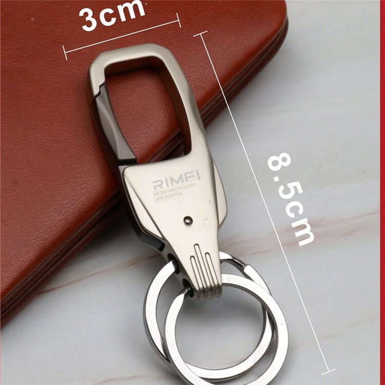 Брелоки для ключей JINDARI для мужчин и женщин, универсальные брелоки для ключей с креплением на пояс, парные плетеные