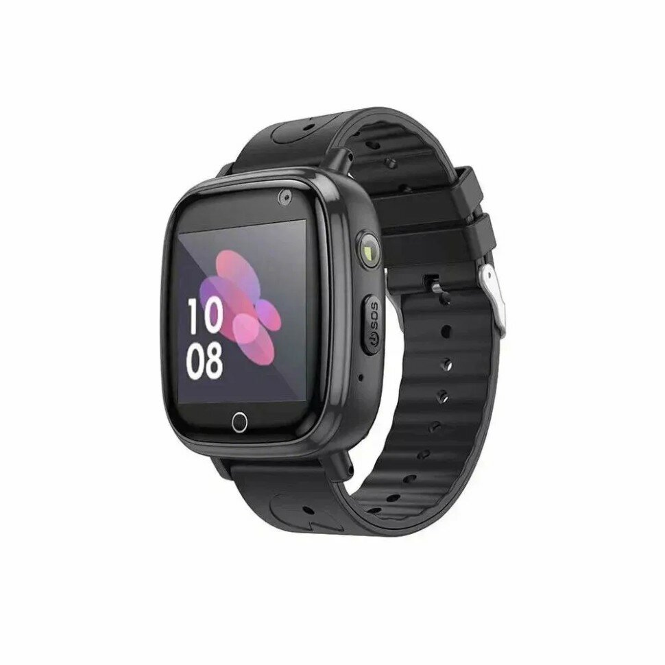 Детские смарт-часы HOCO Y105 children phone watch (черный)