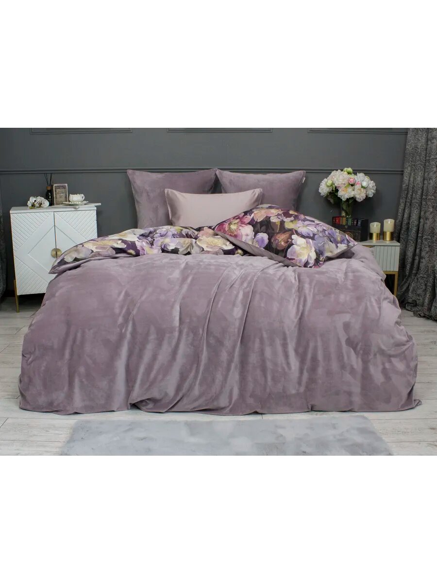 Постельное белье Евро с пододеяльником Казанова