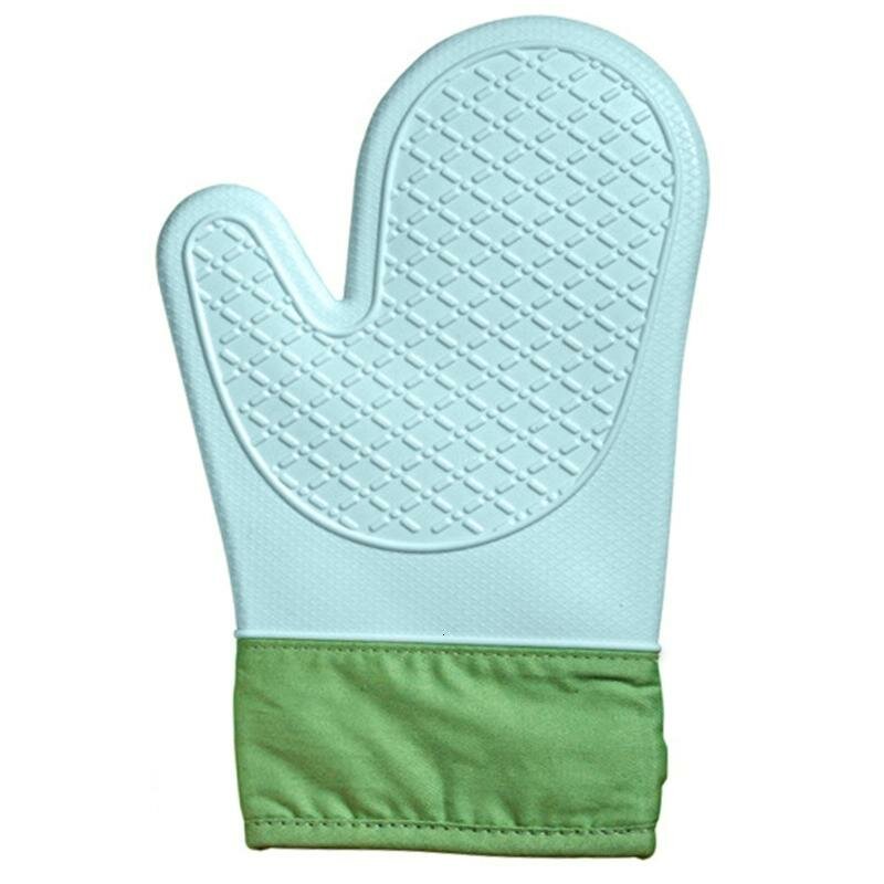 Теплостойкие силиконовые перчатки для готовки, 4