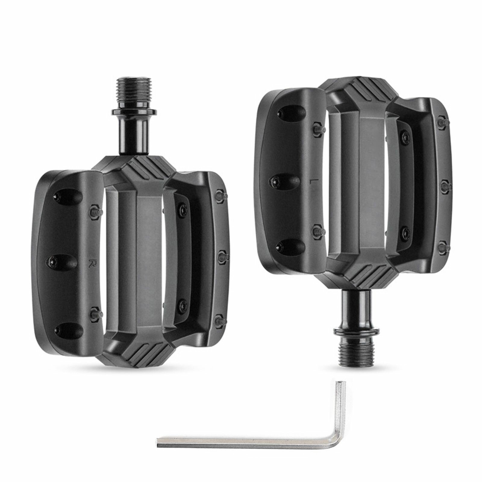 Легкие платформенные плоские педали для велосипедов с подшипниками долговечные