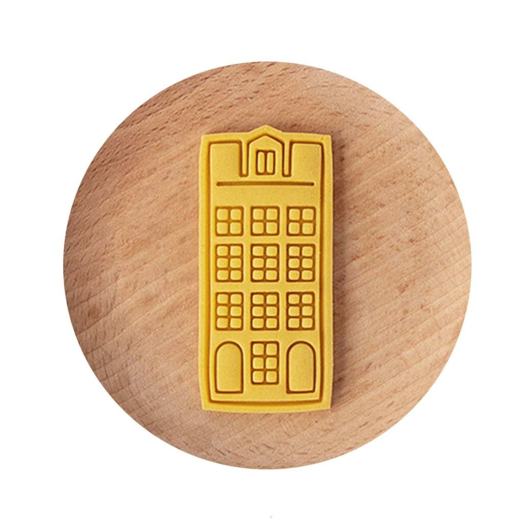 Пластиковые формочки для печенья в виде домиков, Дом С