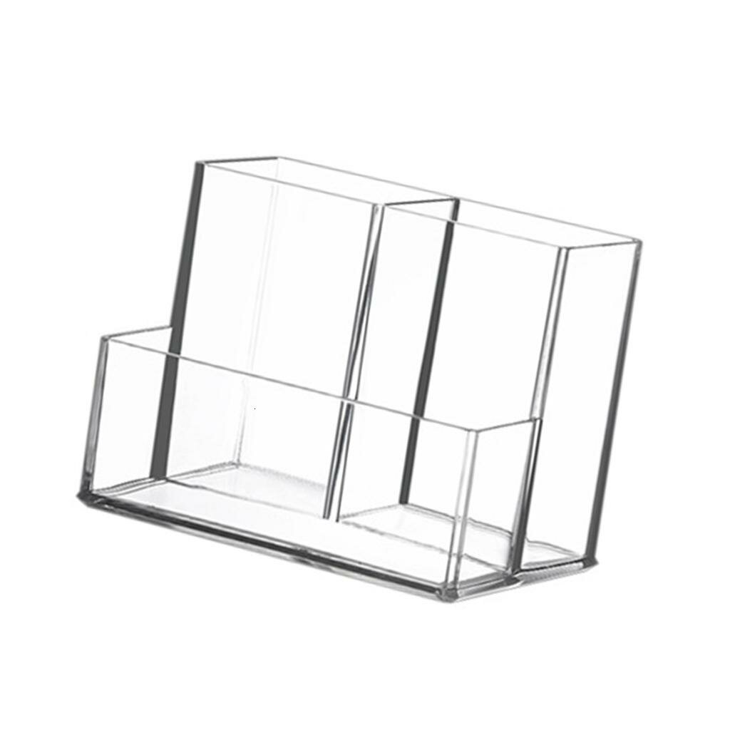 Прозрачный акриловый органайзер для ручек и косметики
