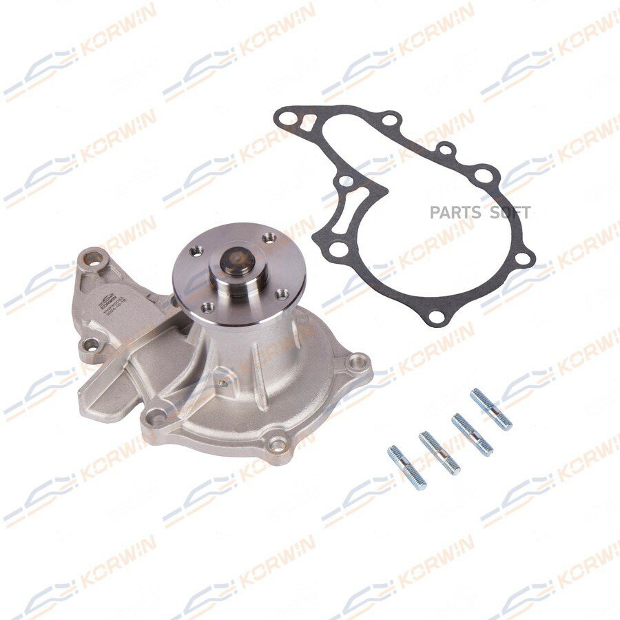 Насос водяной Toyota Corolla 91-/Carina E 92-/Geely MK 1.3/1.5/1.6 без корпуса от официального дистрибьютора, KORWIN, артикул KWKK0033
