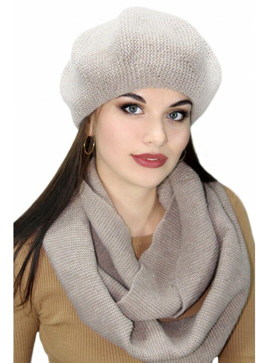 Берет Комплект "Вилсия" берет+шарф для женщин