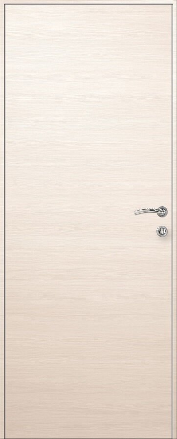 Дверь влагостойкая пластиковая KAPELLI Eco Дуб Неаполь кремовый поперечный