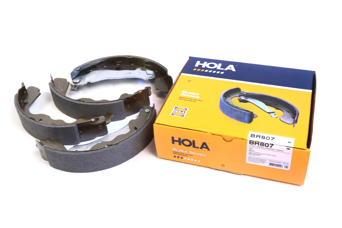 HOLA br807 тормозные колодки барабанные ( (230x42) задние) Lada (Лада) largus Nissan (Ниссан) Almera (Альмера)