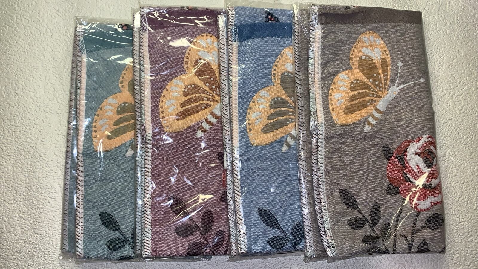 Полотенца кухонные Вайт Текстиль Групп "Лен", хлопок, 70x35 см, 4 шт.