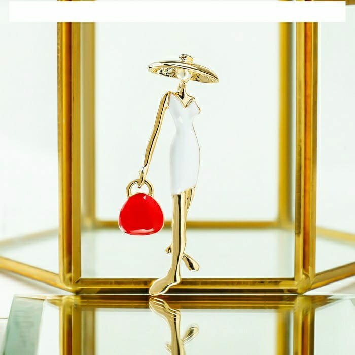 Брошь, эмаль