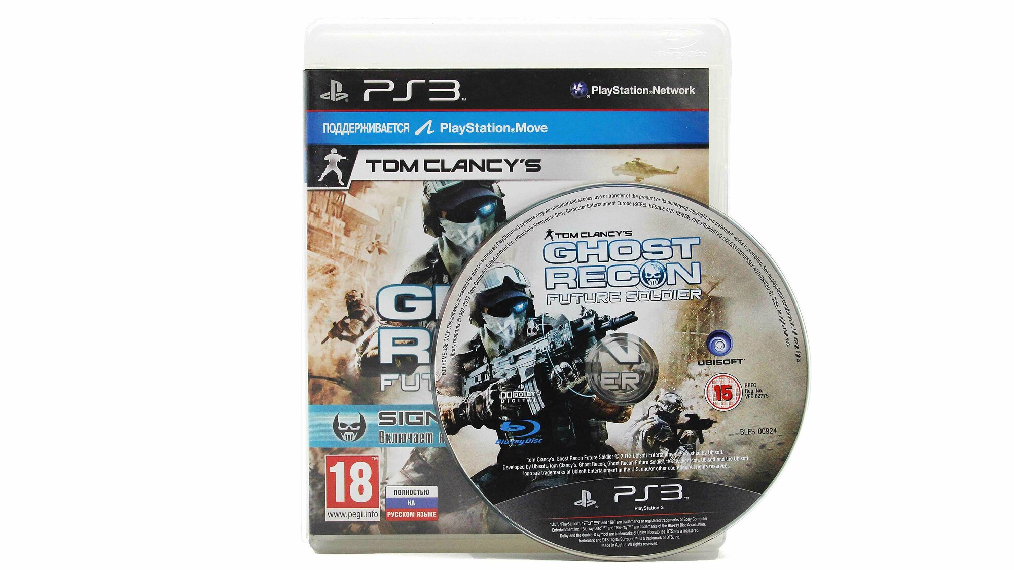 Tom Clancy's Ghost Recon Future Soldier (PS3, Move, RU) — фото 1