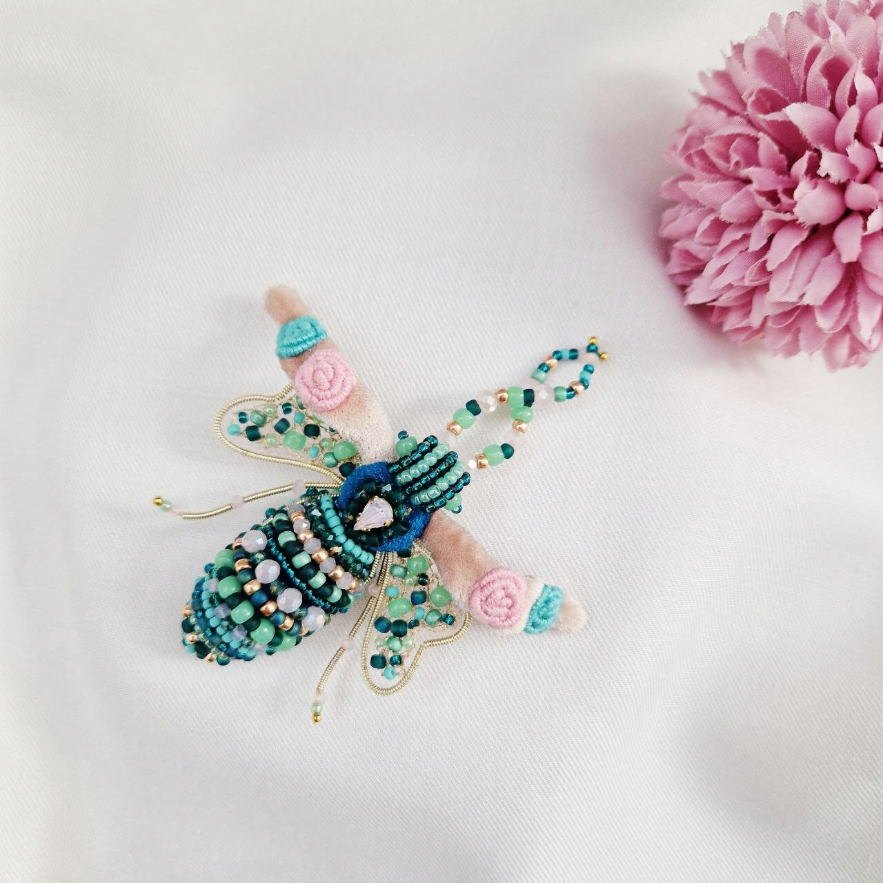 Брошь, кристалл