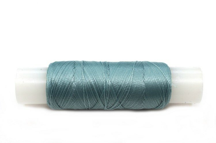 Нить для бисера Титан 100 диаметр 0,1мм, длина 100м, цвет 2652 пастельно-бирюзовый, полиэстер, 1030-449, 1шт