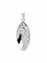 Подвеска L-Silver, серебро, 925 проба, родирование, белый, серебристый