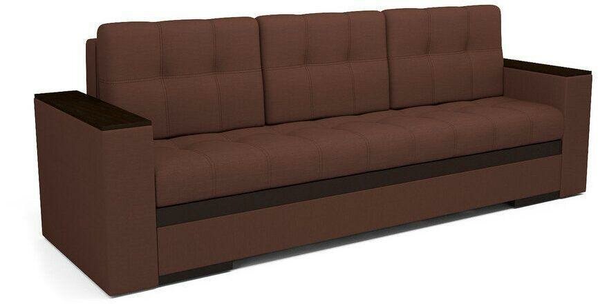 Диван Mebel-ars Атланта Рогожка Рогожка Шоколад Размеры: Высота 860мм Глубина 1000мм Ширина 2350мм