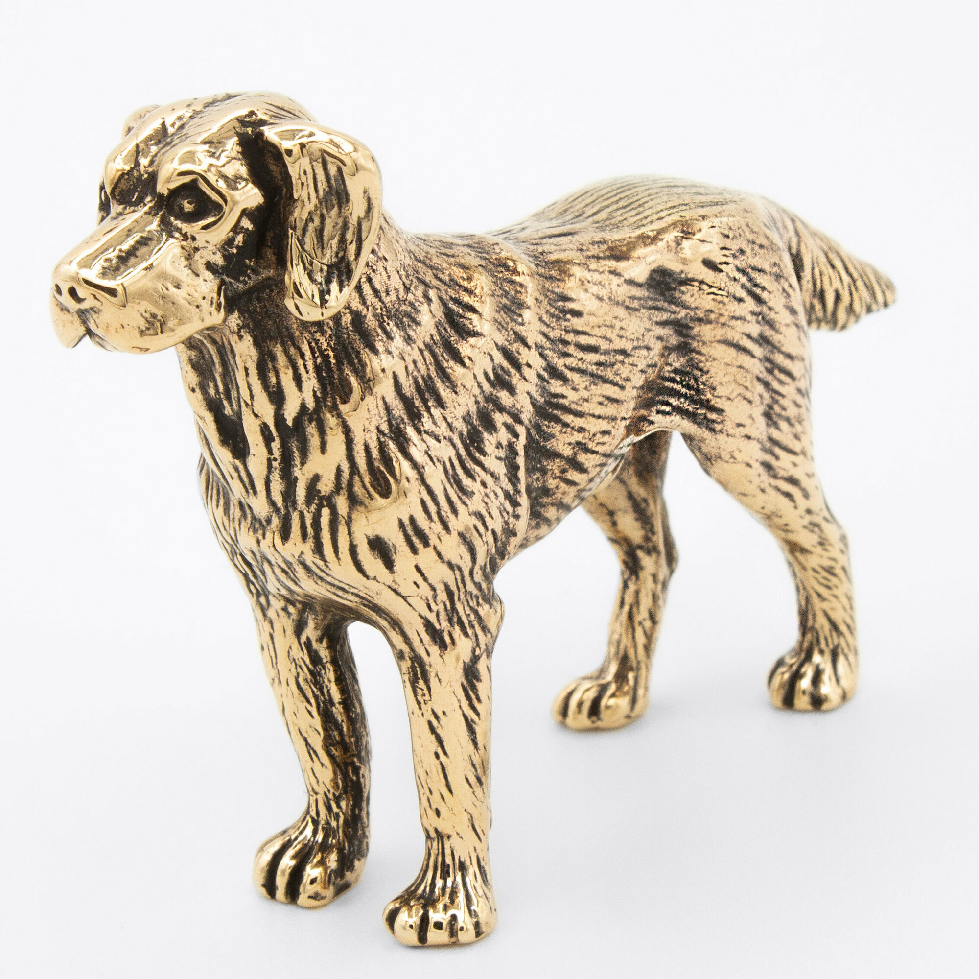 Лабрадор большой Фигурка из Бронзы от Рязанской литейной мастерской