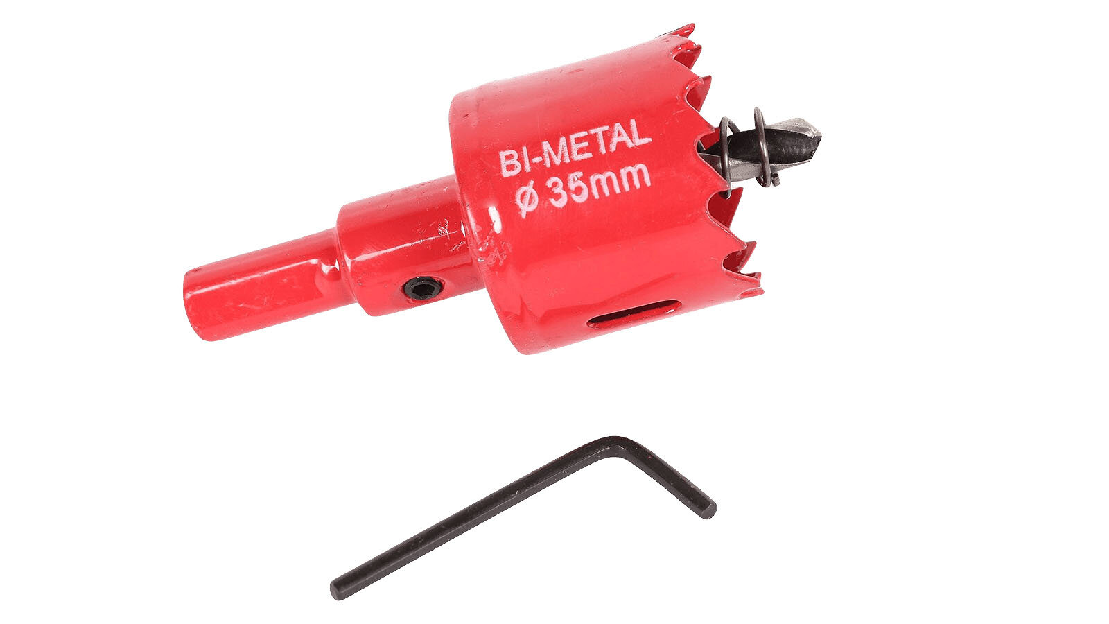 Коронка биметаллическая по металлу 35мм AR-KB-35N, легированная сталь