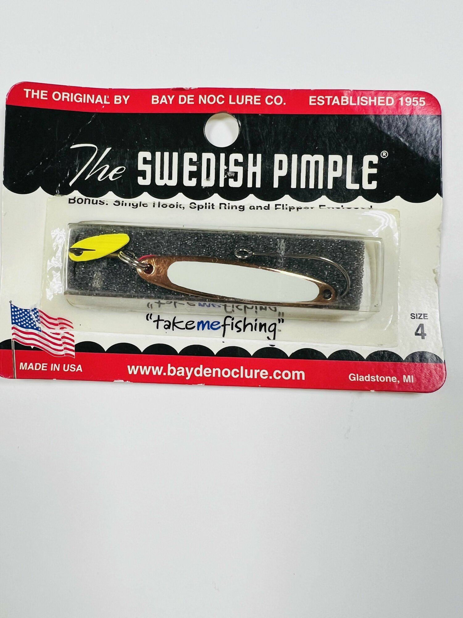Блесна зимняя The Swedish Pimple 4