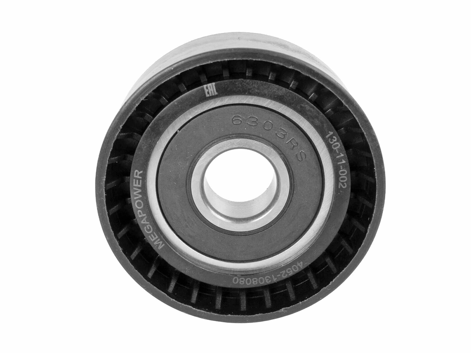 Ролик натяжной для ГАЗ, УАЗ дв. ЗМЗ-40524, 40904 ГАЗель Next дв. УМЗ-А274 EvoTech усиленный ЕВРО-3 MEGAPOWER 130-11-002