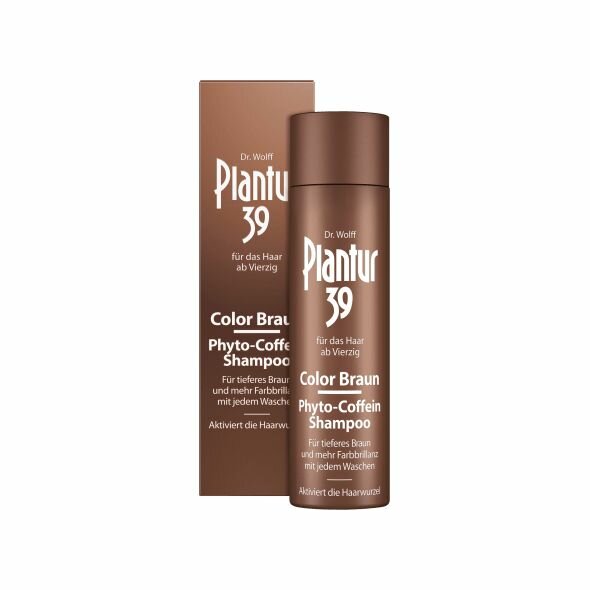 Plantur 39 Шампунь Phyto-Coffein с фито-кофеином для каштановых волос от 40 лет