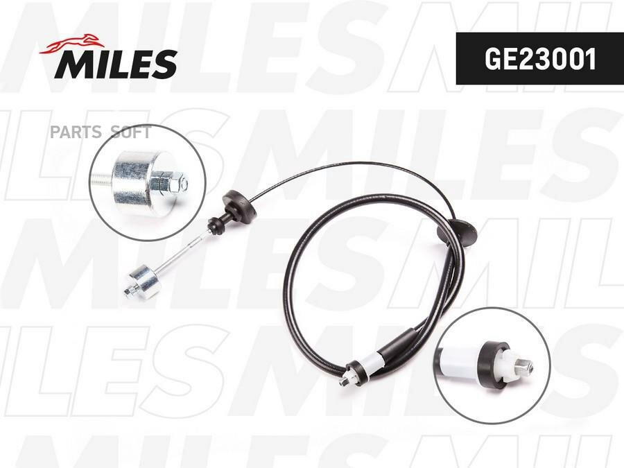 GE23001 MILES Трос сцепл. RENAULT LOGAN