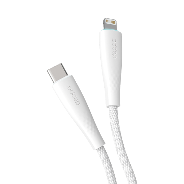 Кабель Deppa Fly Cable Type-C - Lightning 3A 1м (72533) Белый