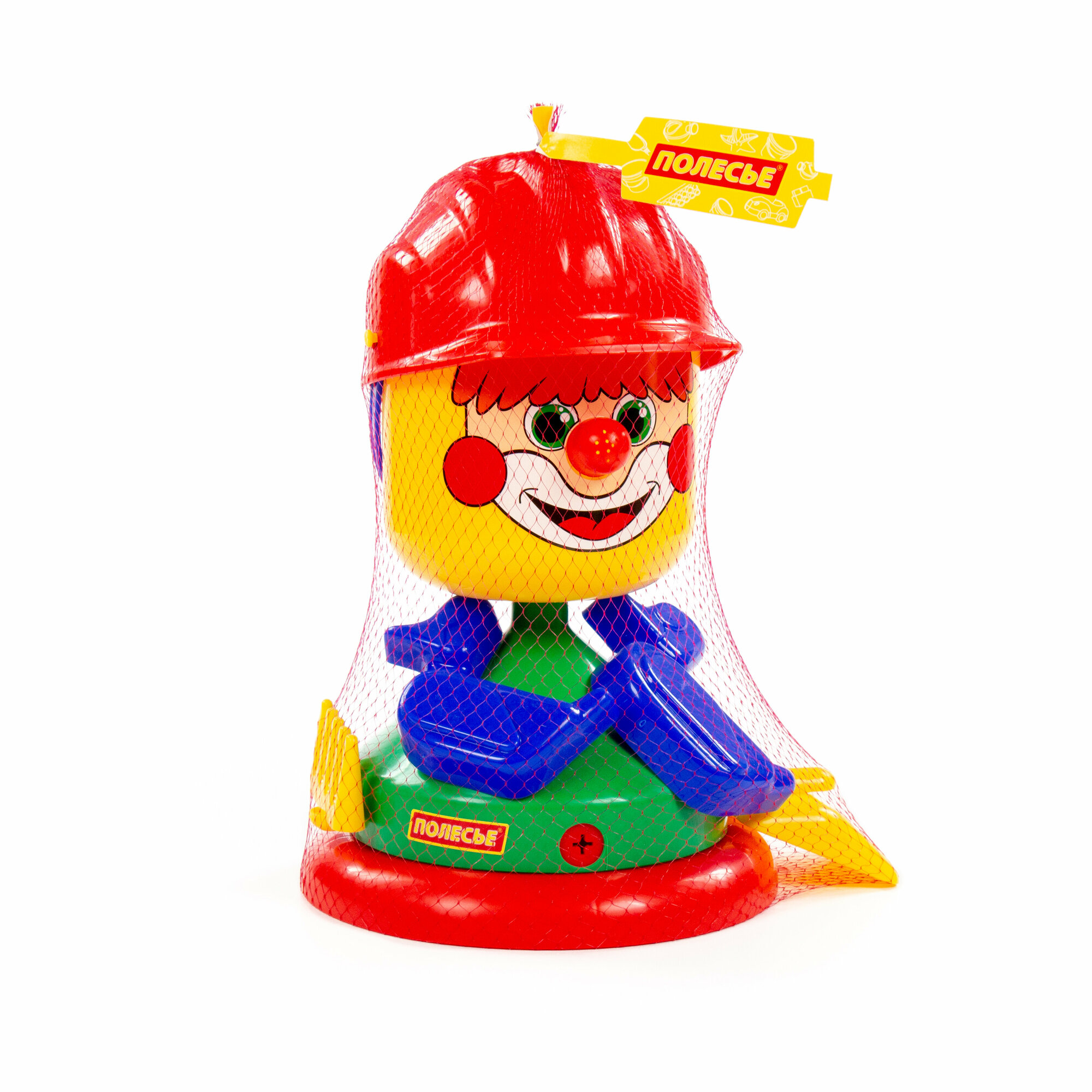 Песочный набор Полесье "Строитель", для песочницы, 8 элементов