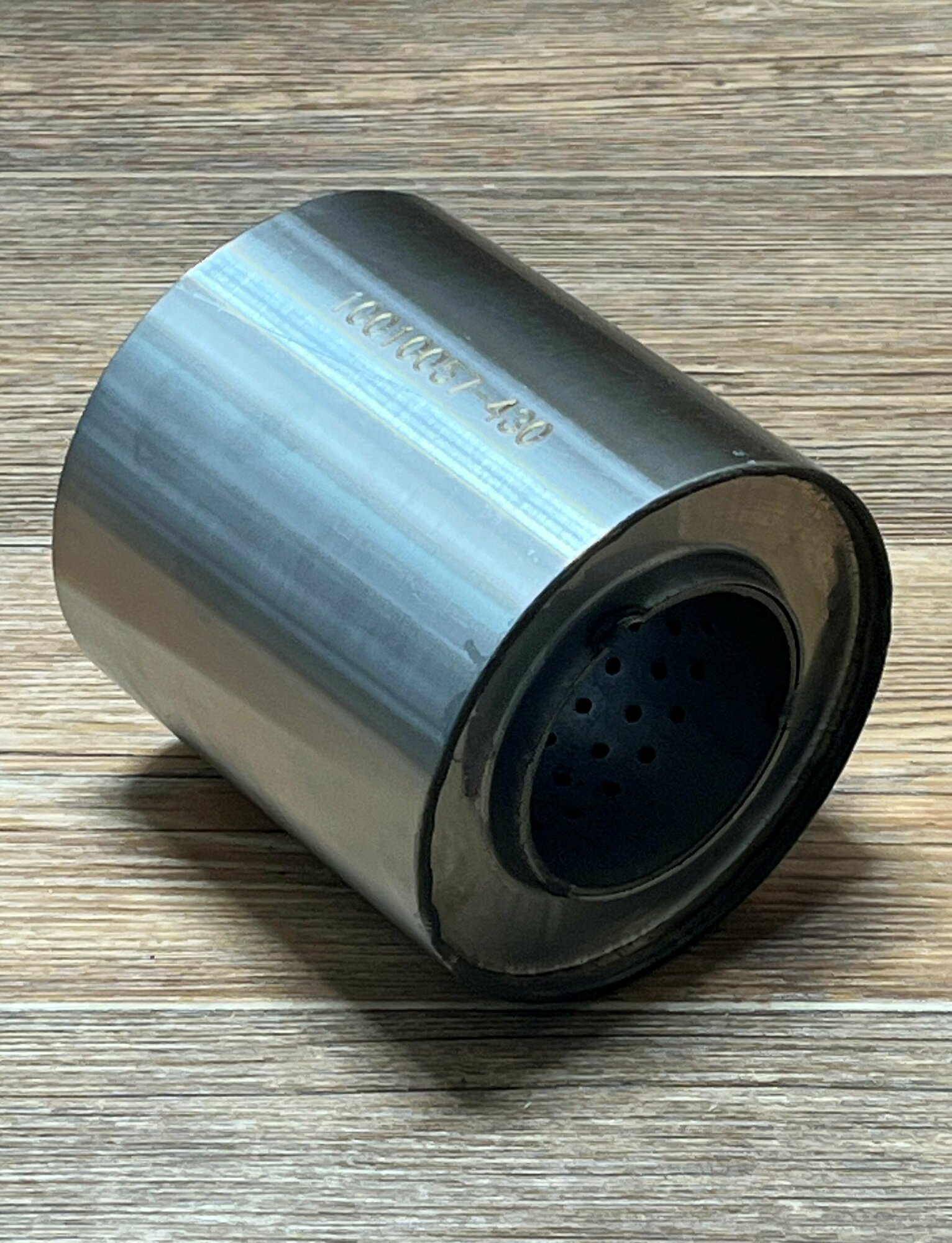 Пламегаситель коллекторный 100-100-57, нержавеющая жаропрочная сталь AISI 430