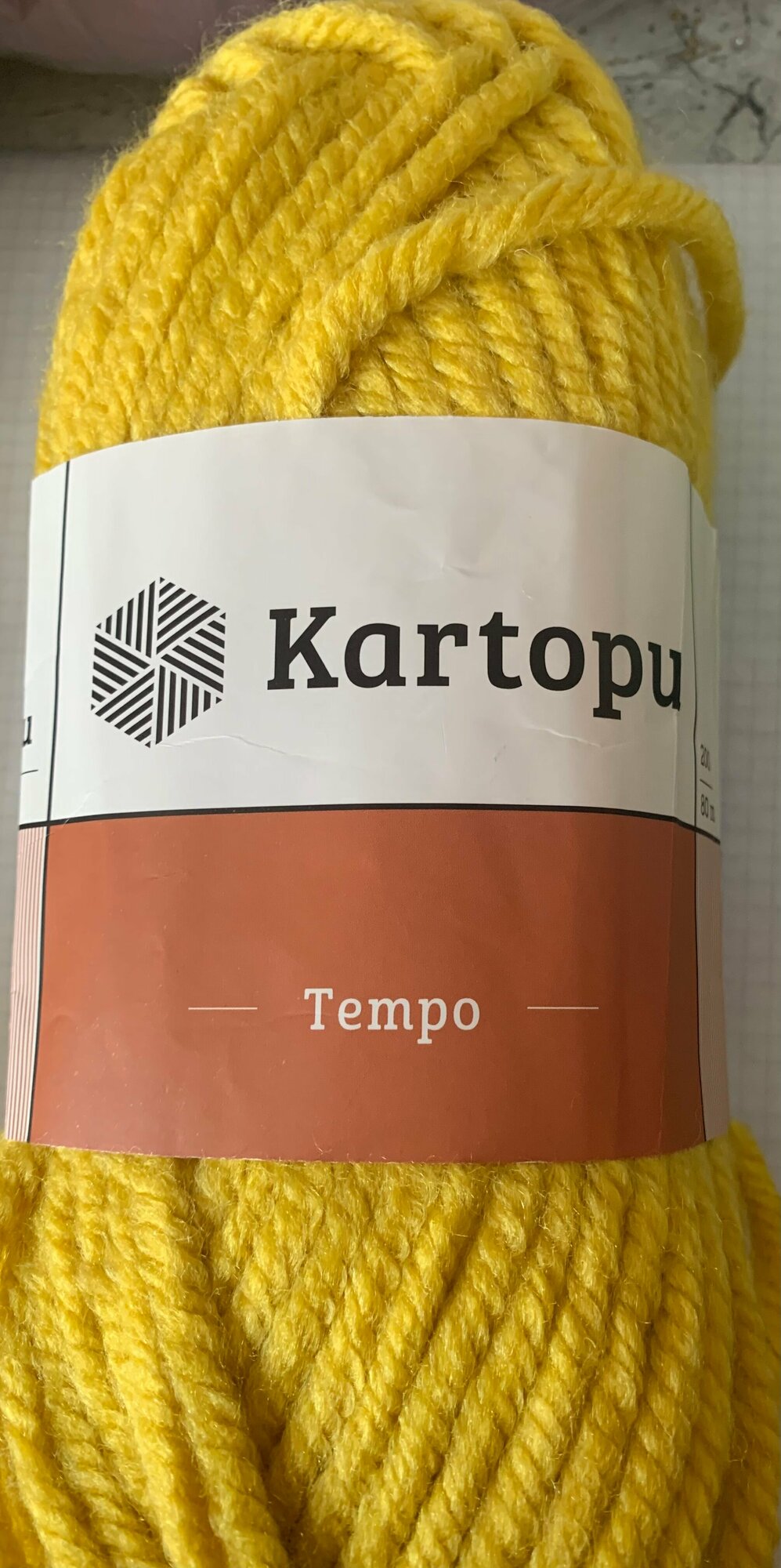 Kartopu tempo 25% шерсть 75% акрил ; 200гр-80м( 1 моток)