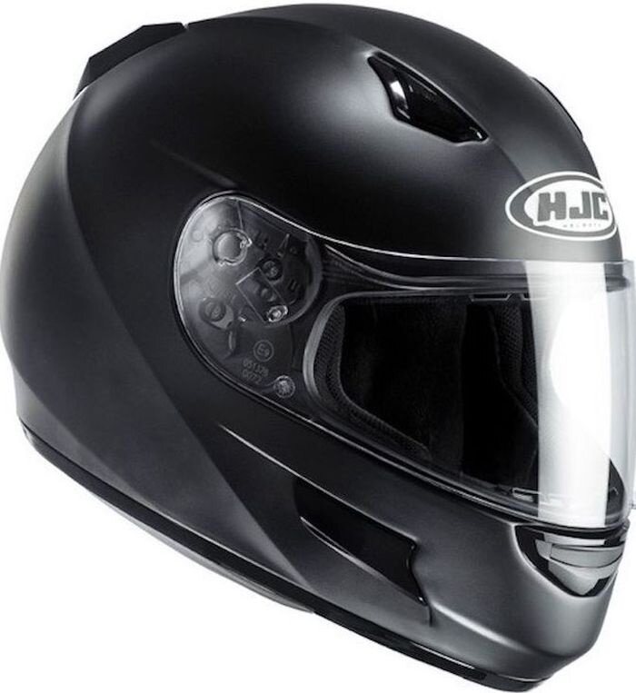 Шлем мотоциклетный интеграл HJC CLSP, Черный XXXL черный матовый