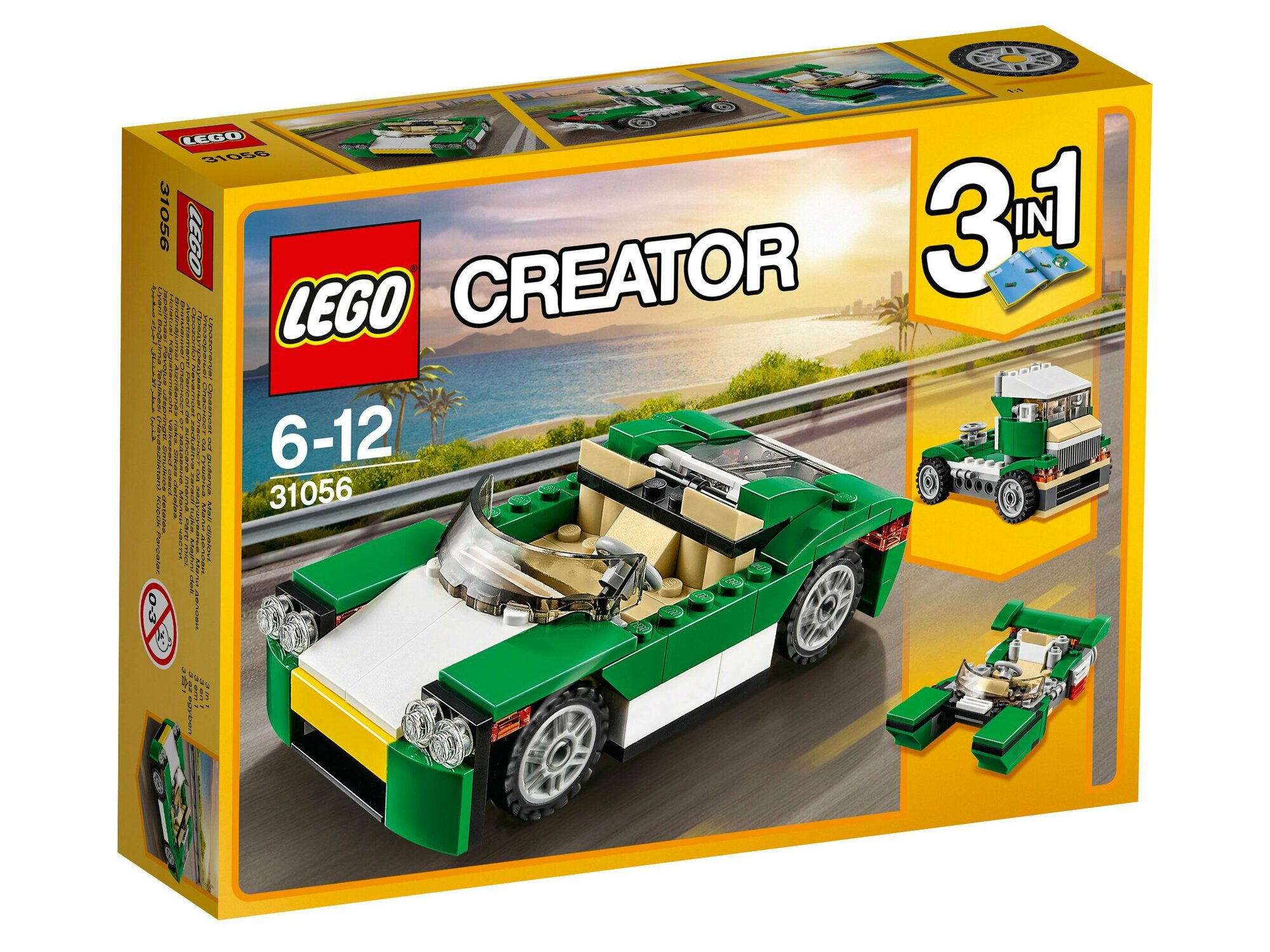 Конструктор LEGO Creator 31056 Green Cruiser (Зелёный кабриолет)