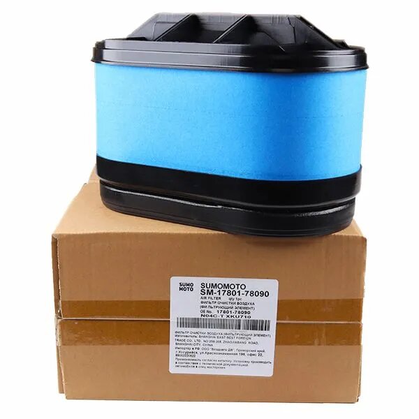Фильтр воздушный SM-17801-78090 SUMOMOTO HINO; DUTRO; Dyna; TOYOTA; Toyo Ace Truck; oem - 17801-78090;