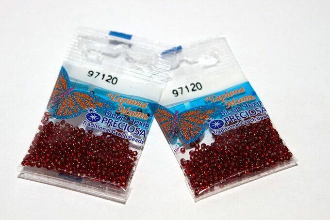 Бисер Preciosa 5 гр, 2 шт, (97120)
