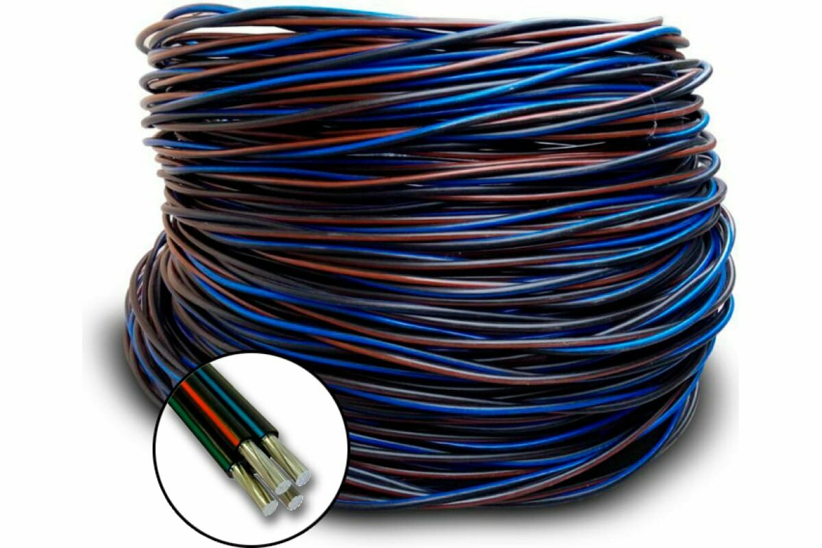 Проводник Cамонесущий изолированный провод сип-4 4x16 мм2, 30м OZ229452L30