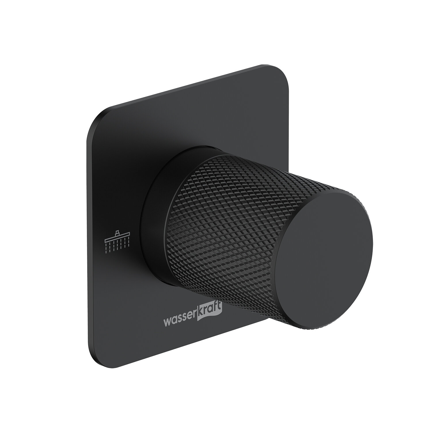 Переключатель для встраиваемого смесителя на 2 выхода WasserKRAFT A299 , черный