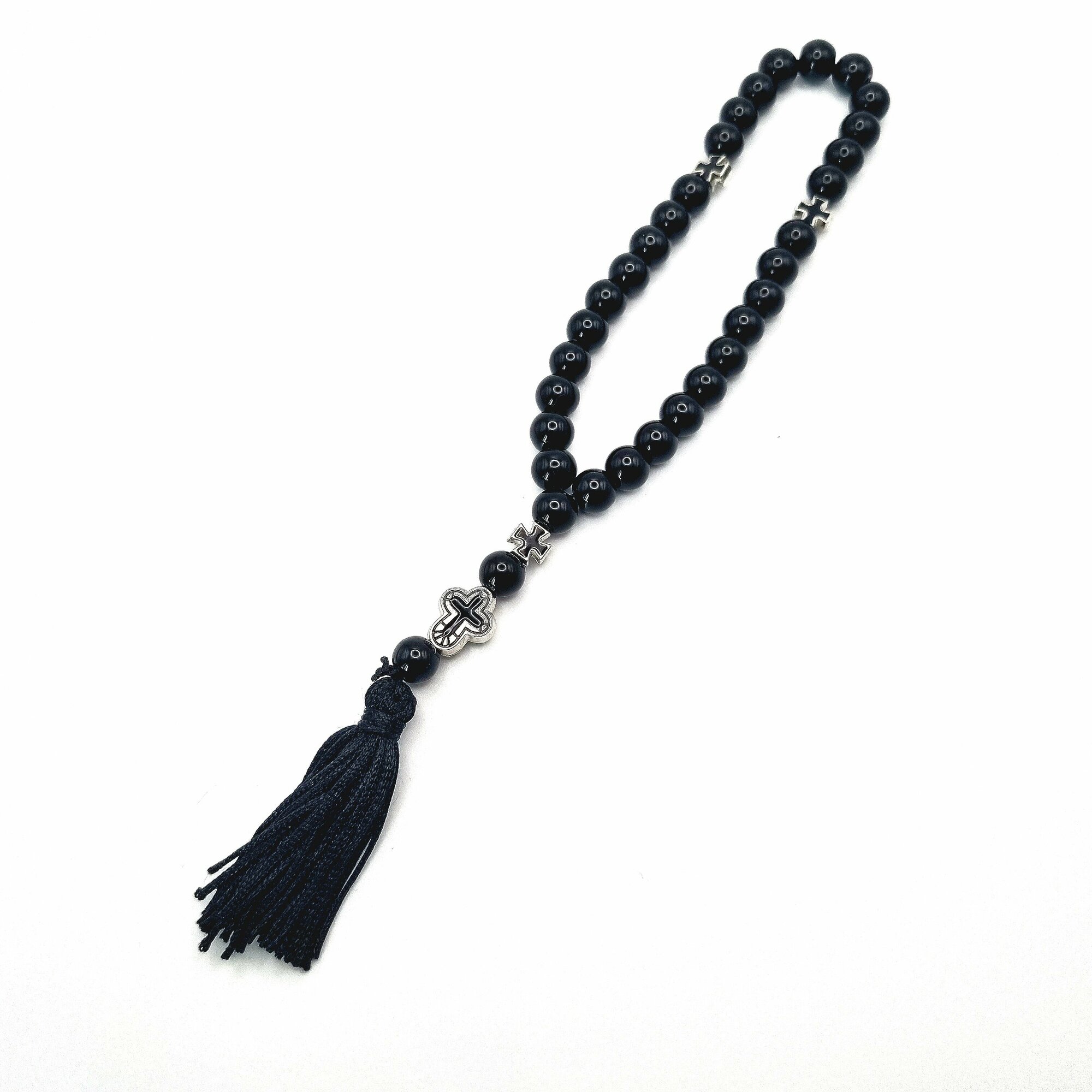 Славянский оберег, чётки, янтарь