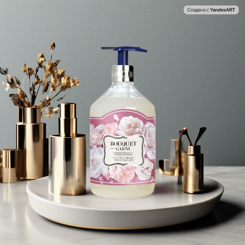 Корейский шампунь для волос Bouquet Garni "Цветущая Вишня"