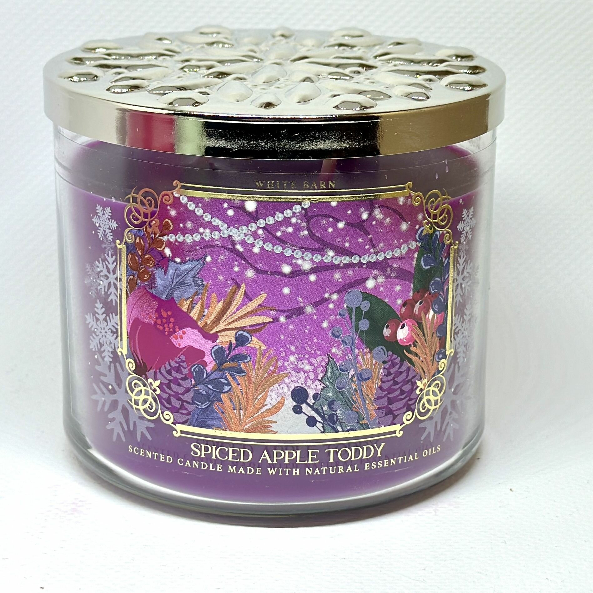 Bath and Body Works свеча ароматическая с 3 мя фитилями Spiced Apple Toddy