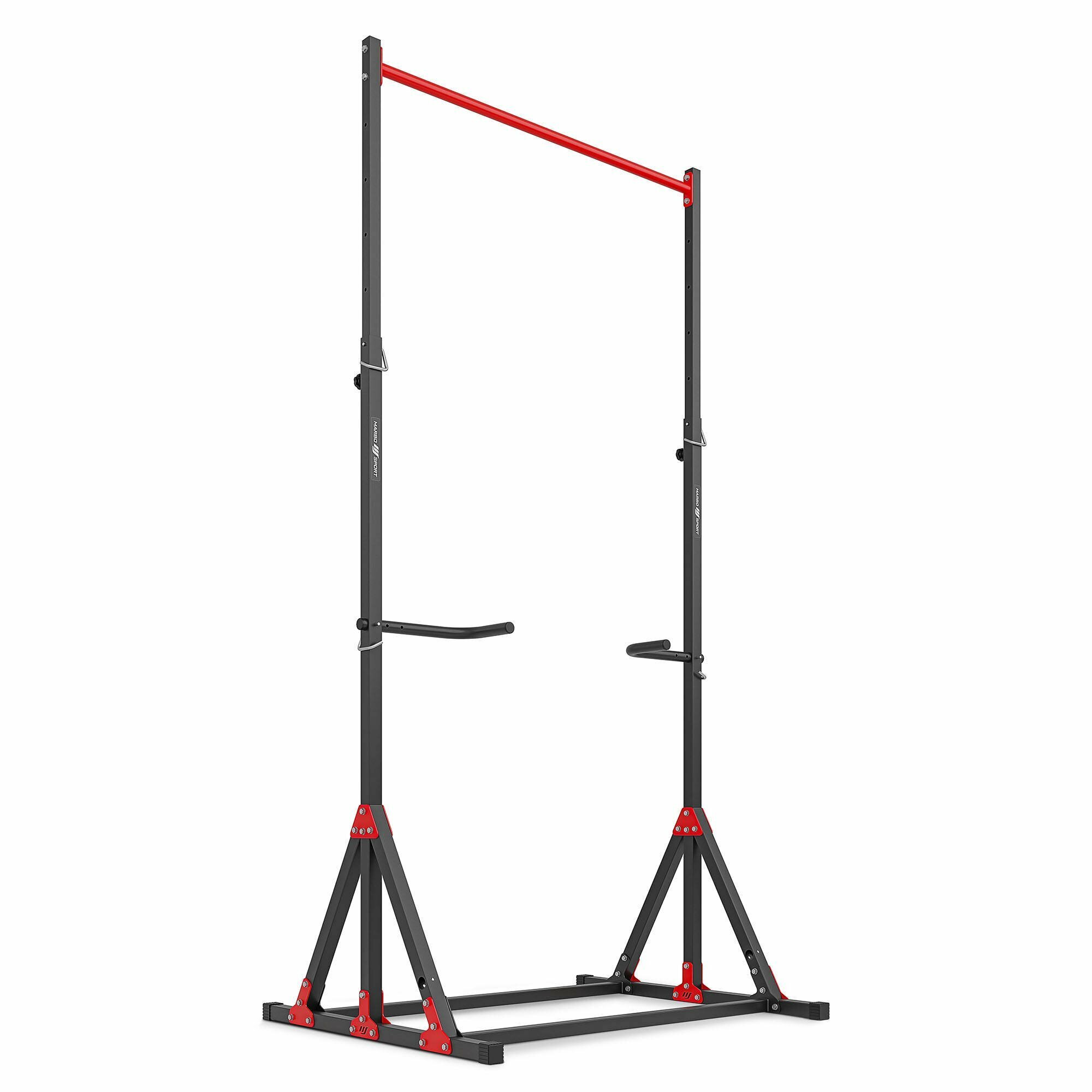 Турник Marbo MH-D203, напольный, 4 хвата, для разных упражнений, черный