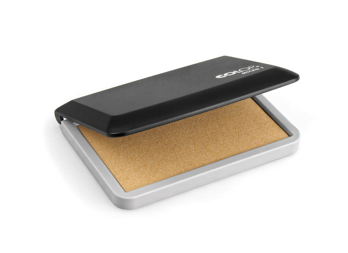 Настольная штемпельная подушка 90х50мм, неокрашенная