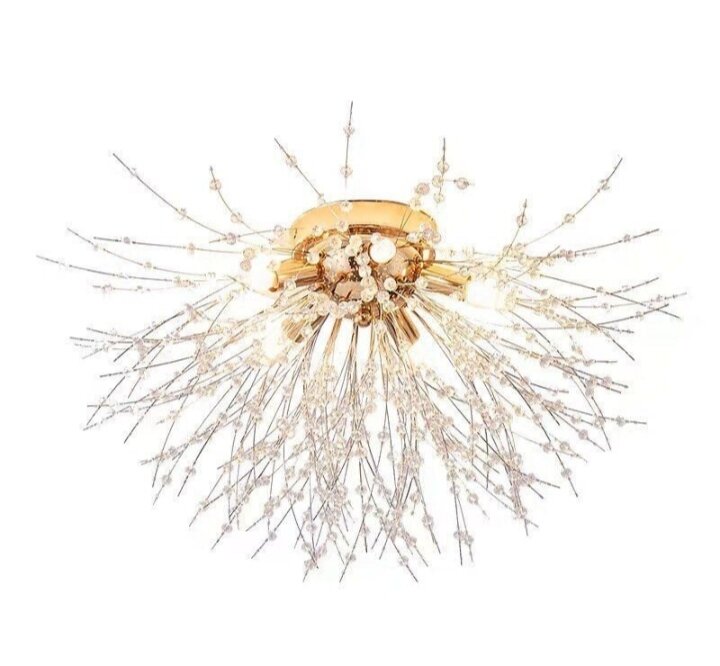 Люстра хрустальная потолочная современная