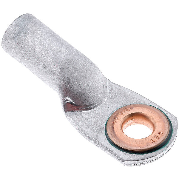 Наконечник 60066 ТАМ240-16-20 медно-алюминиевый 240мм2 под опрессовку (КВТ)