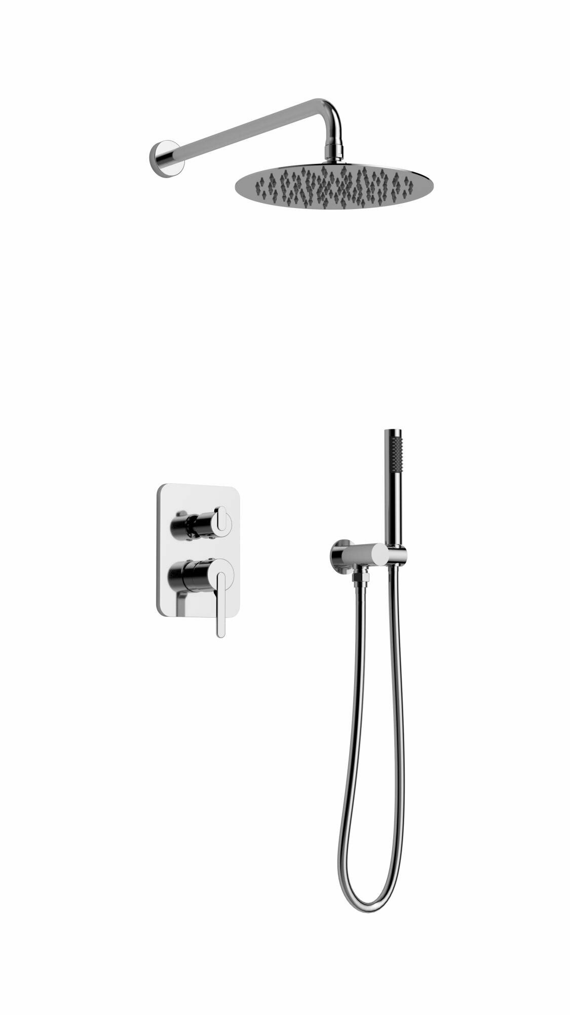 Душевая система Altrobagno Unione 040106 Cr хром