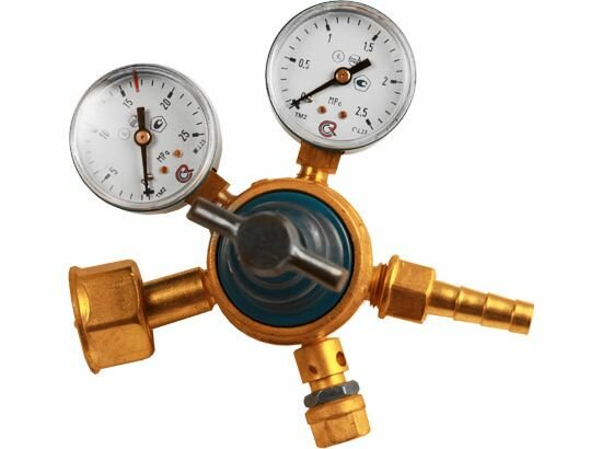 Редуктор кислородный "БКО-50МГ" от БАМЗ, черный, с манометром