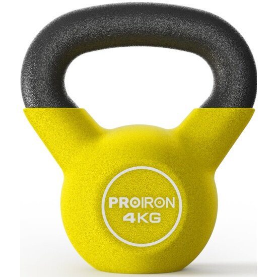 Гиря Proiron неопреновая 4кг, ГИ1040НЕО