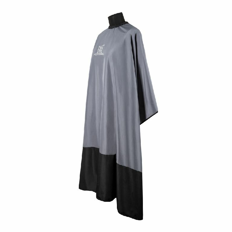 TNL Professional Пеньюар парикмахера Кармен, серый (J-5A)