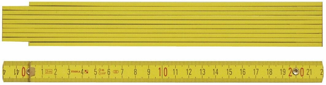 Метр складной деревянный Stabila 907 2м х 16мм(01604) №1465