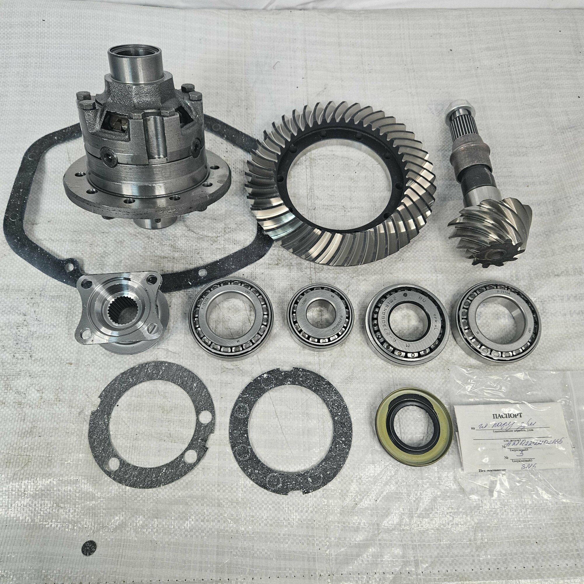 Редуктор моста Ренивал для ГАЗель Некст 3.5т, дисковые тормоза