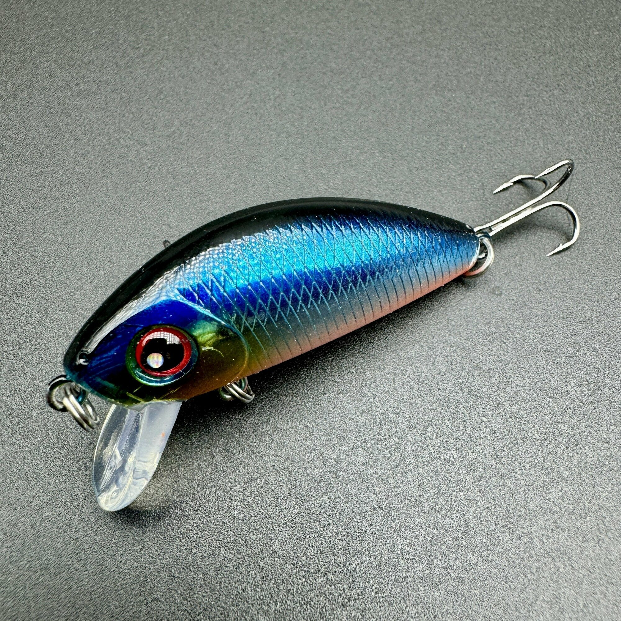 Воблер L-minnow для рыбалки минноу 44 мм 5 грамм для спиннинга на окунь, щуку, голавль, форель, хариус