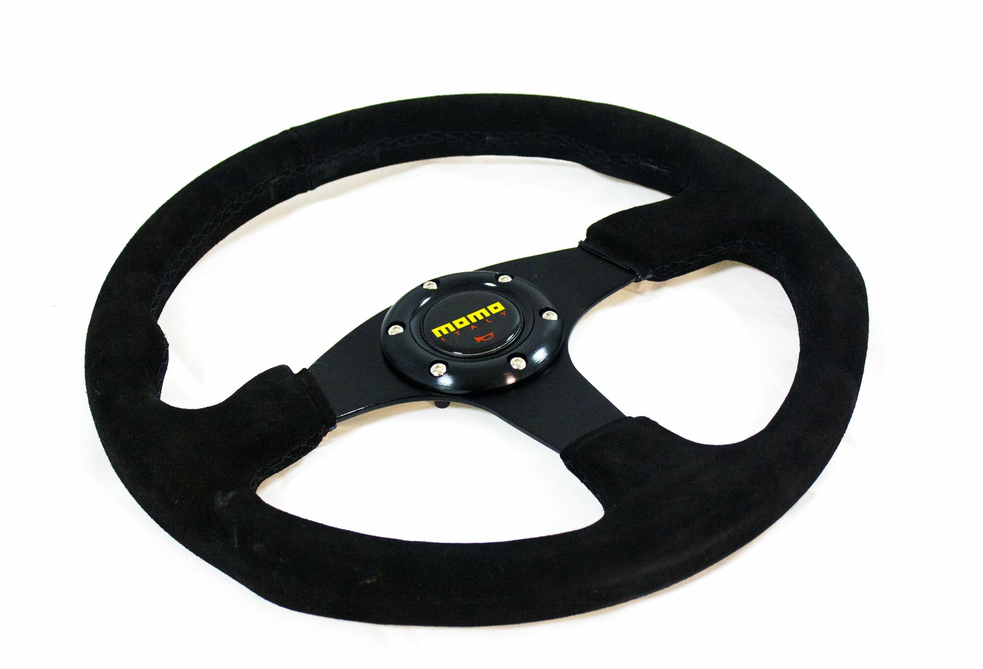 Рулевое колесо MOMO style, замша